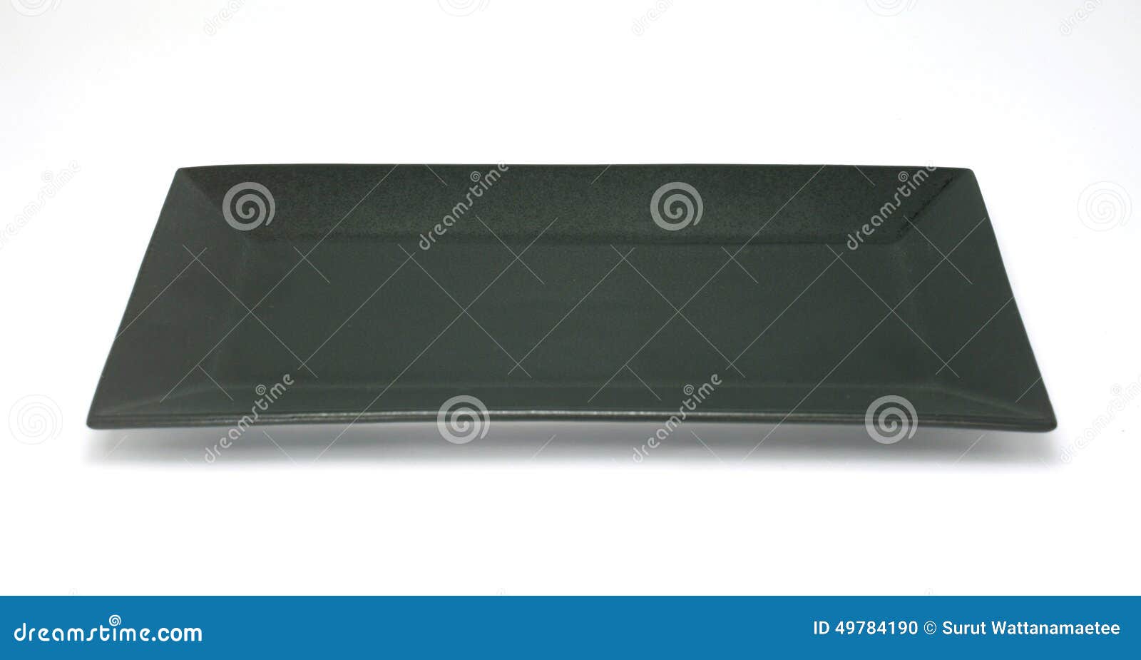 Placa Negra Aislada En El Fondo Blanco Foto de archivo - Imagen de loza ...