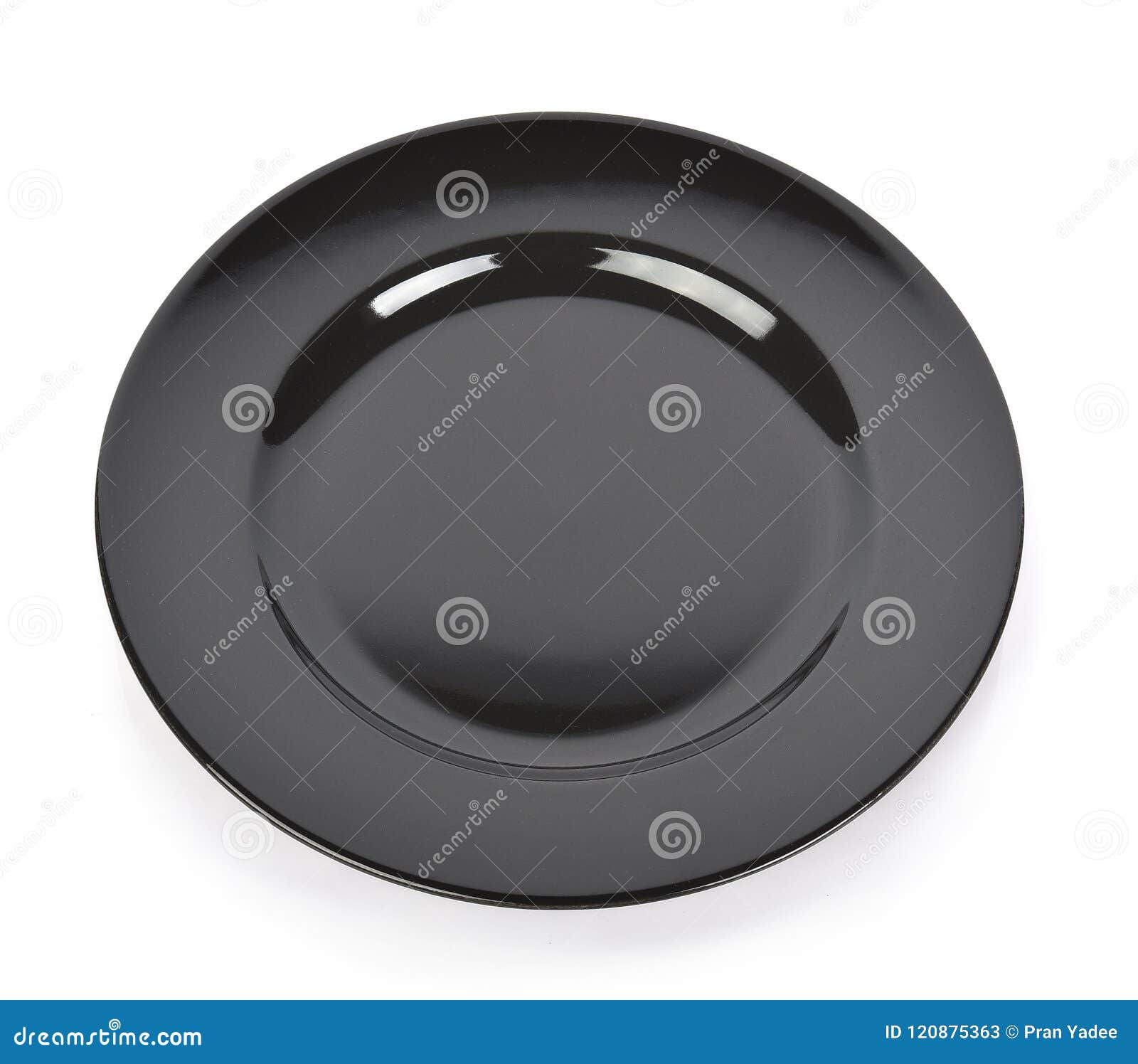 Placa Negra En El Fondo Blanco Imagen de archivo - Imagen de ...