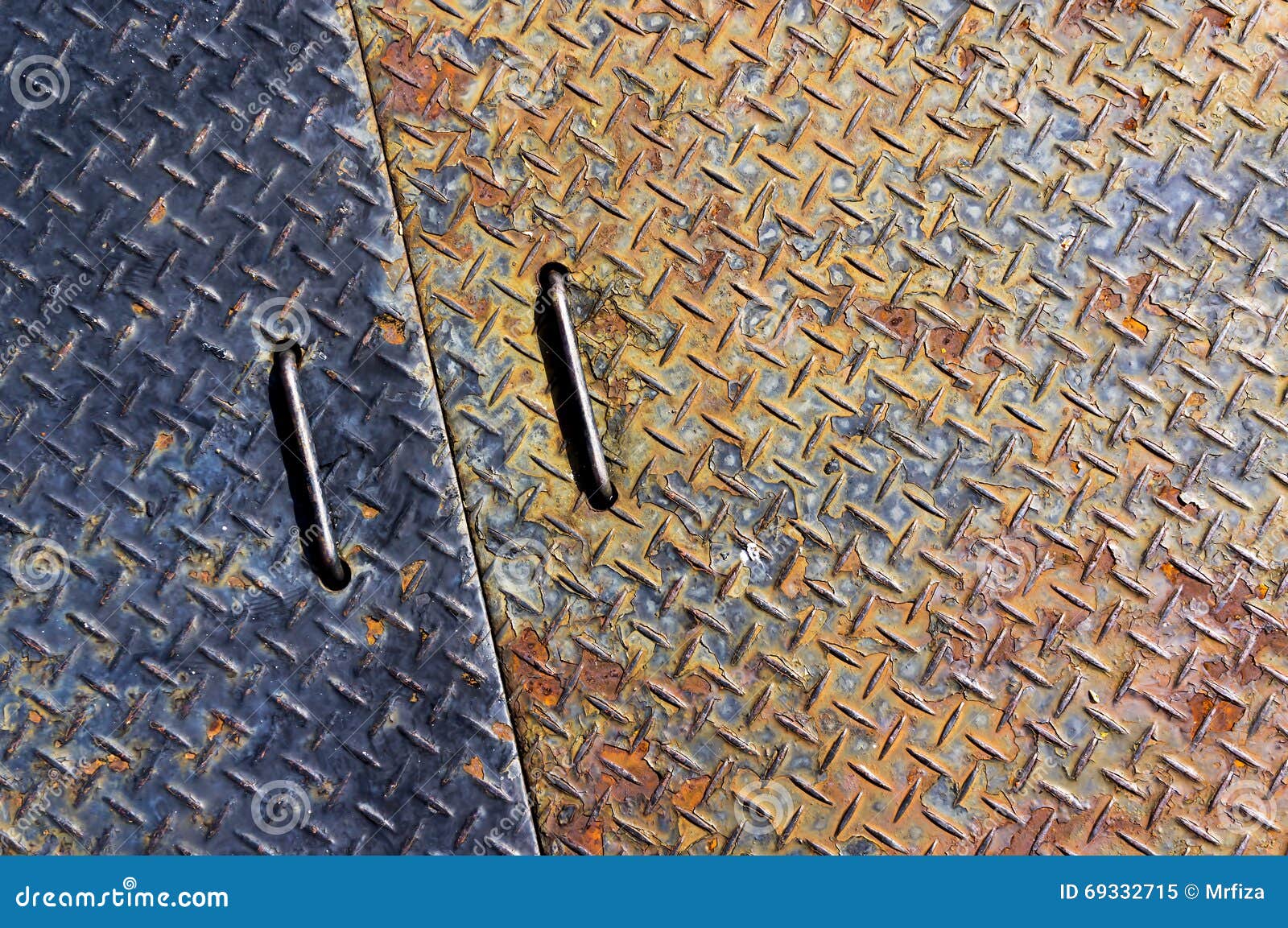 Placa oxidada del cuadro imagen de archivo. Imagen de sucio - 69332715