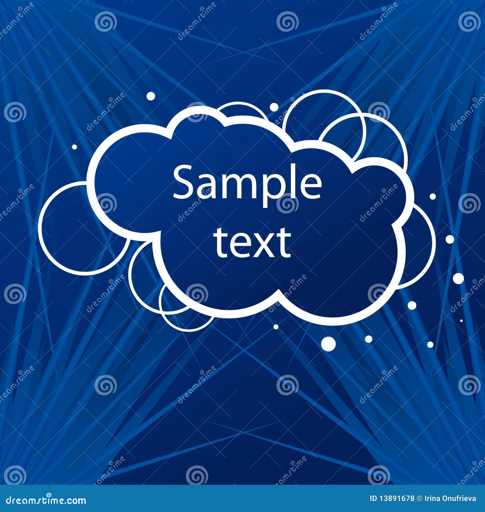 Placard with banner stock vector. Illustration of background - 13891678