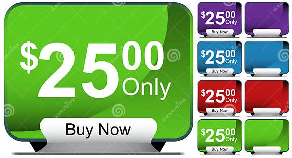 Placard Sign Set stock vector. Illustration of blank - 14267382