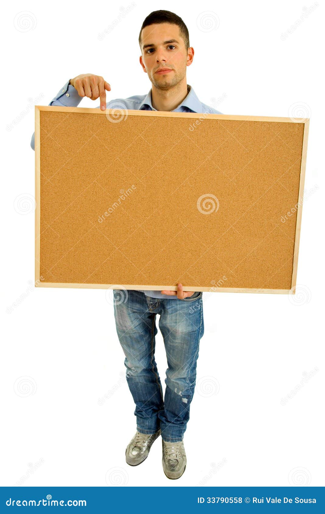 Placard stock photo. Image of caucasian, body, empty - 33790558
