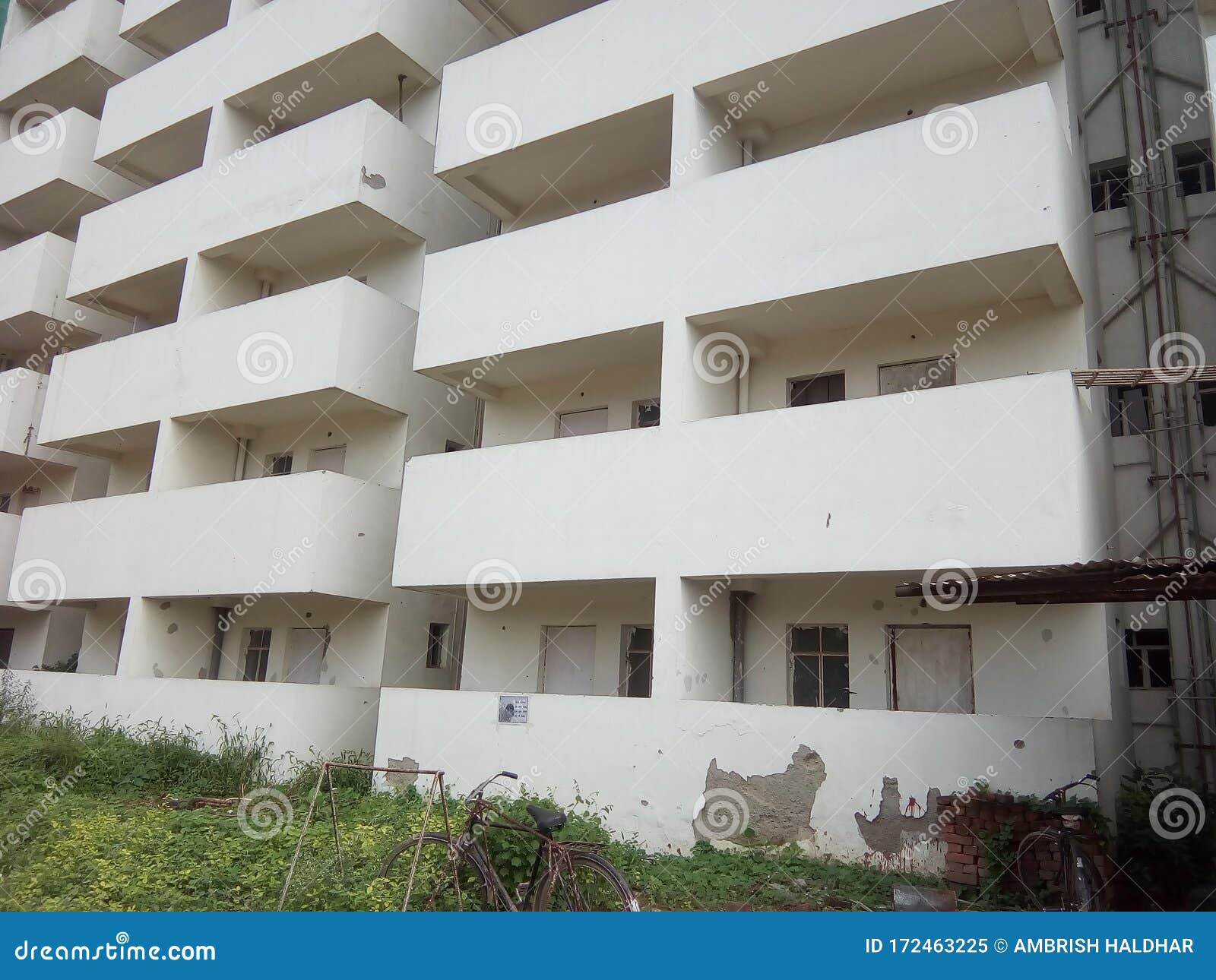 This is the Place of Bptp Flat Which is Ready for Sell Stock Image ...