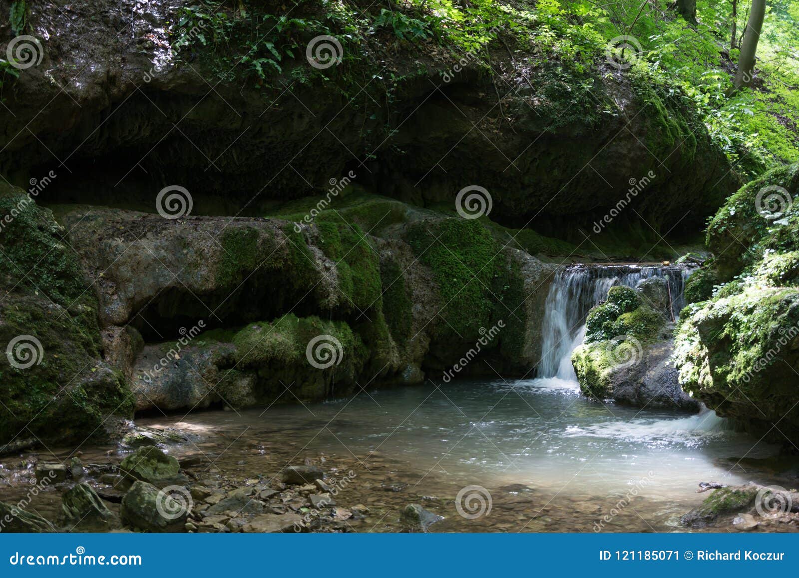The Place Called `Dripping Stone` Stock Image - Image of place ...