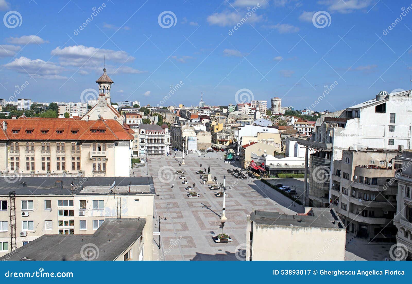 Place Constanta Roumanie D'Ovidiu Image stock - Image du près ...