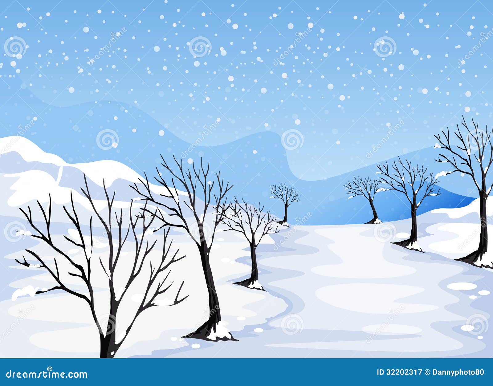 Pathway Snow Stock Illustrations – 441 Pathway Snow Stock Illustrations ...