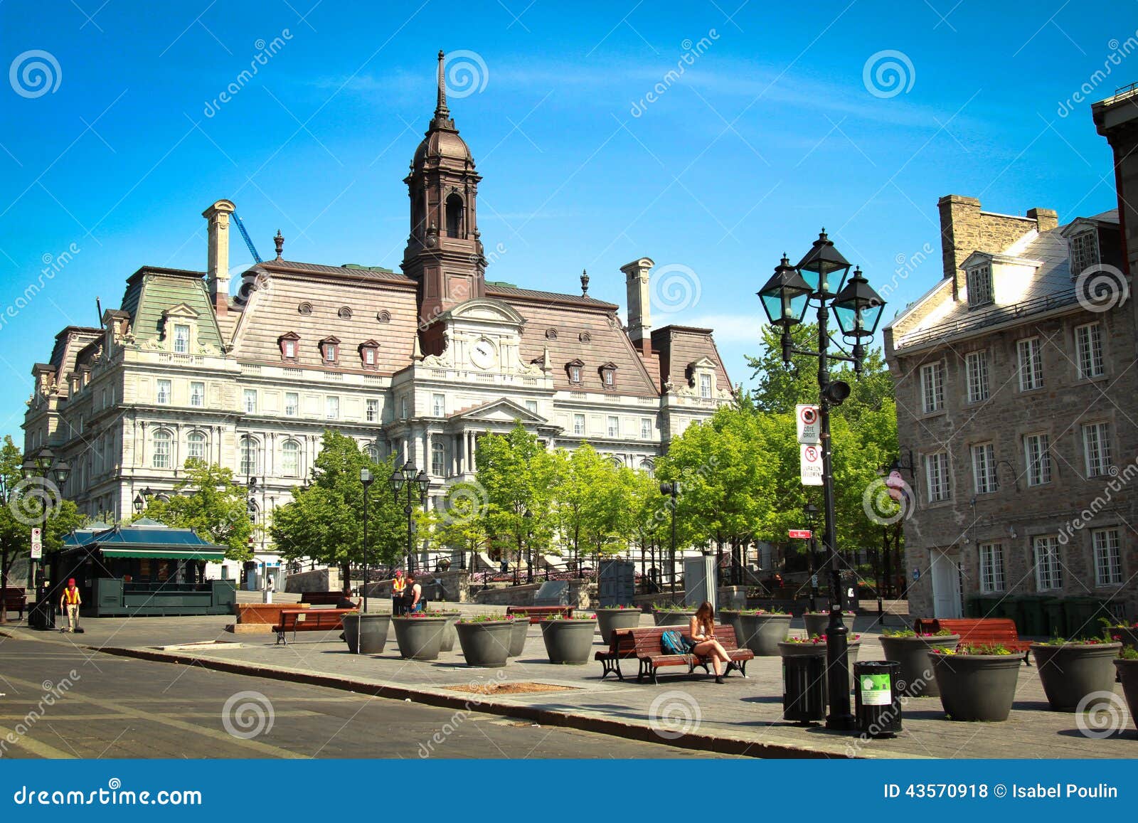 Place de Jacques Cartier photo stock éditorial. Image du amérique ...