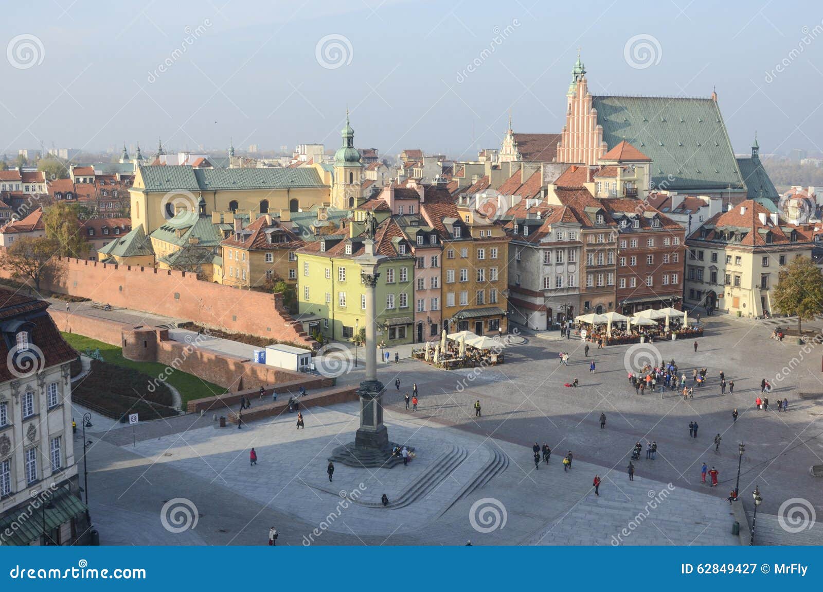 Place De Royal Palace, Varsovie Image stock - Image du cathédrale ...