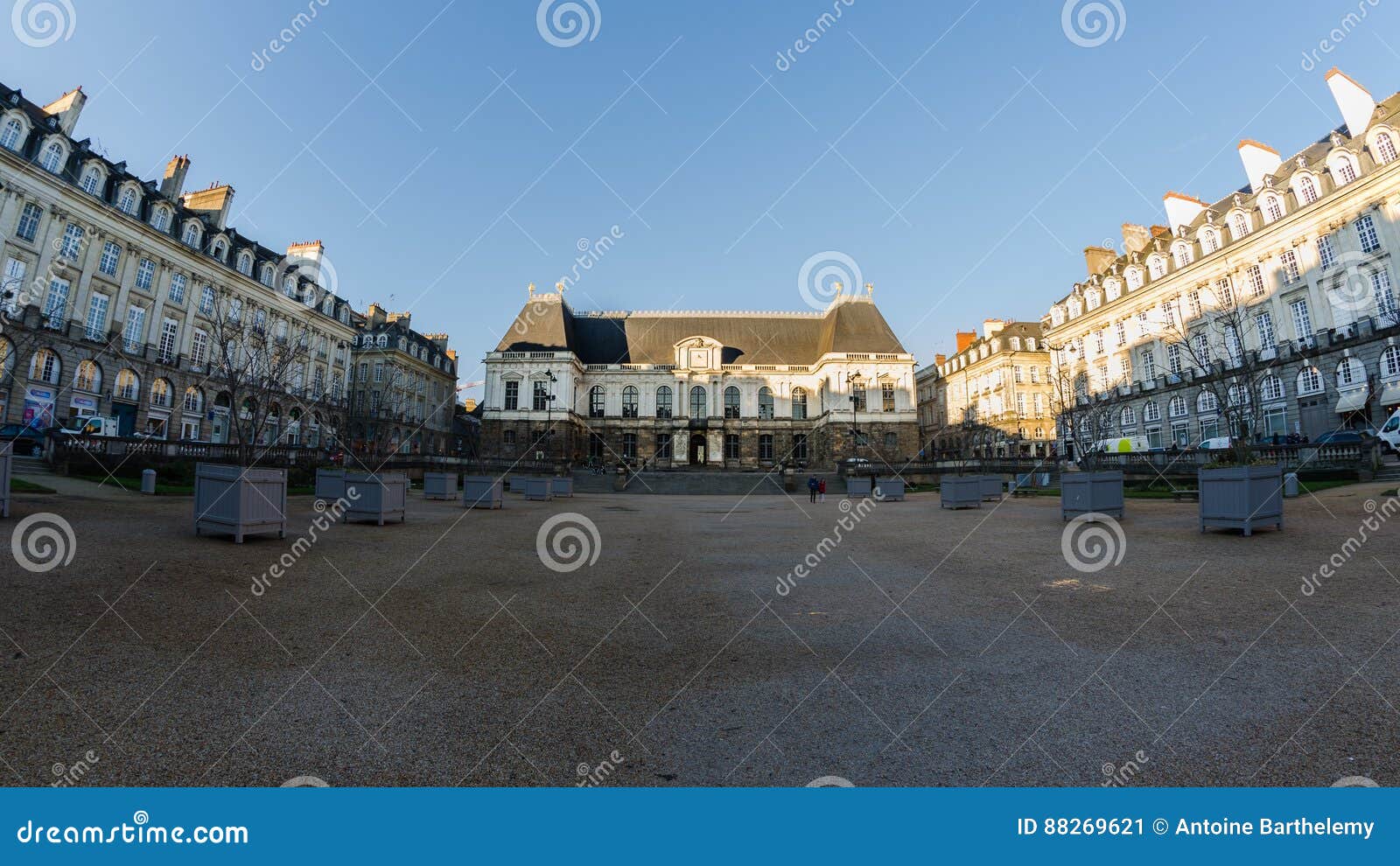 Place Du Parlement De La Bretagne - Rennes Photo éditorial - Image du ...