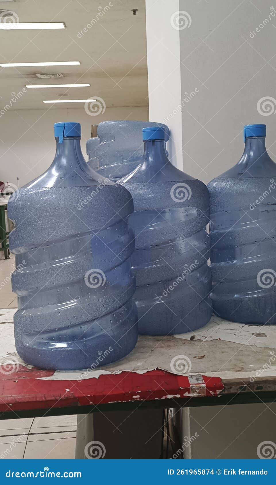 Place of Empty Drinking Bottle Three Gallons of Betsih Mineral Water ...