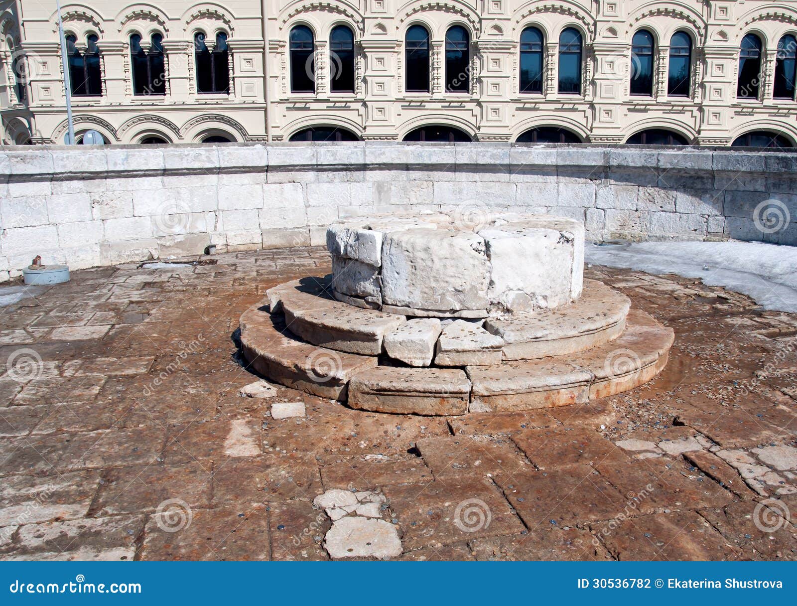 Place of Execution,Red Square. Moscow Stock Photo - Image of throw ...