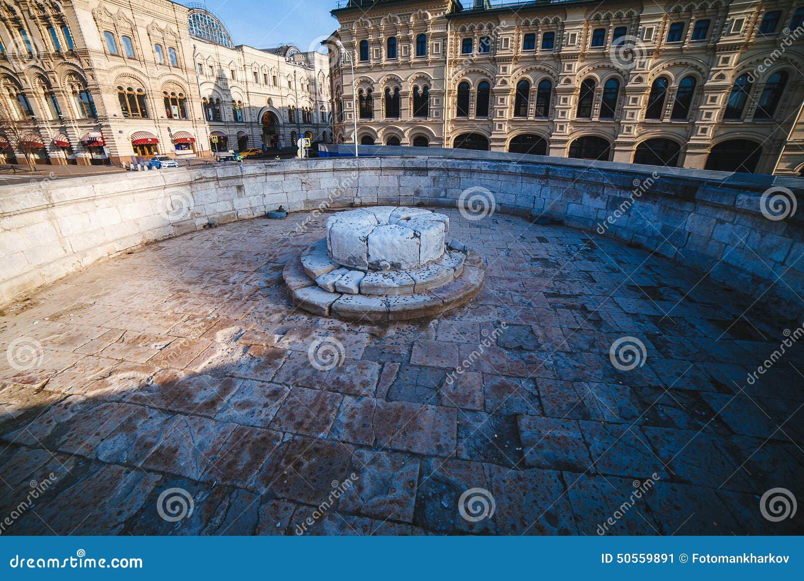 Place of Execution in Red Square Stock Image - Image of museum, mailing ...