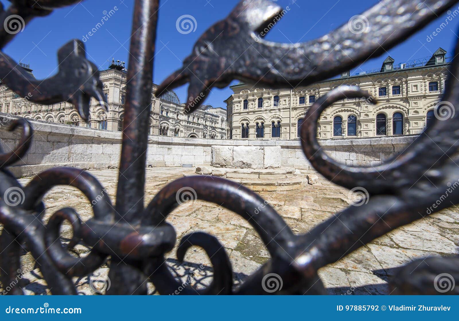 Place of Execution in Red Square, Moscow, Russia Stock Photo - Image of ...