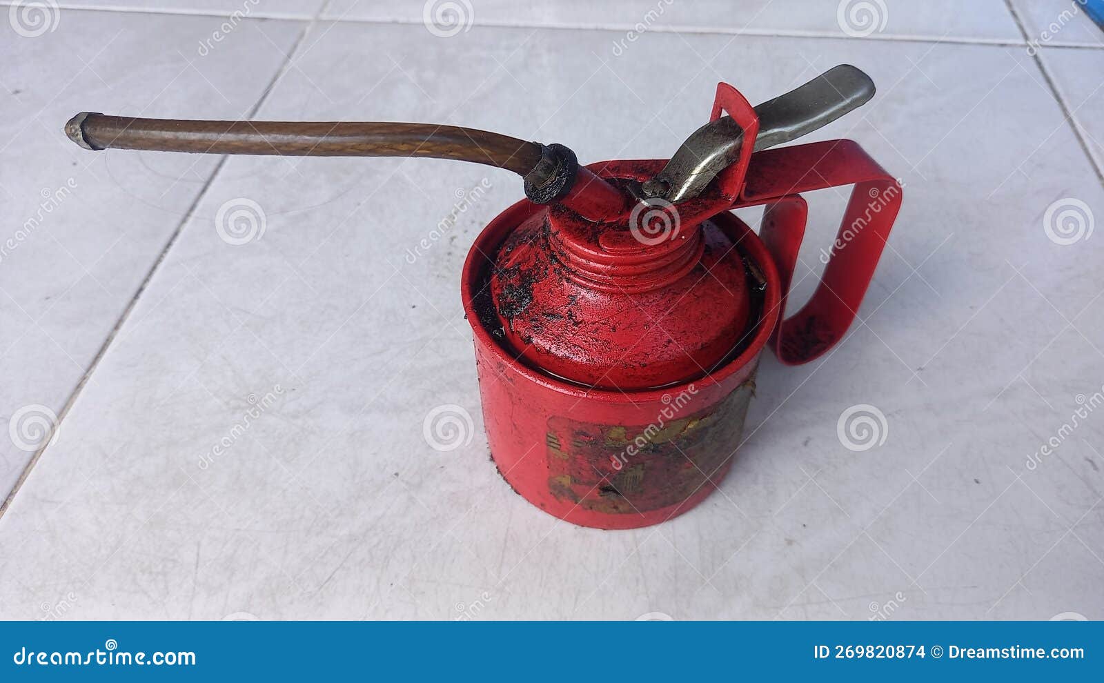 Place of Lubricant for Rusty Objects Stock Photo - Image of produce ...