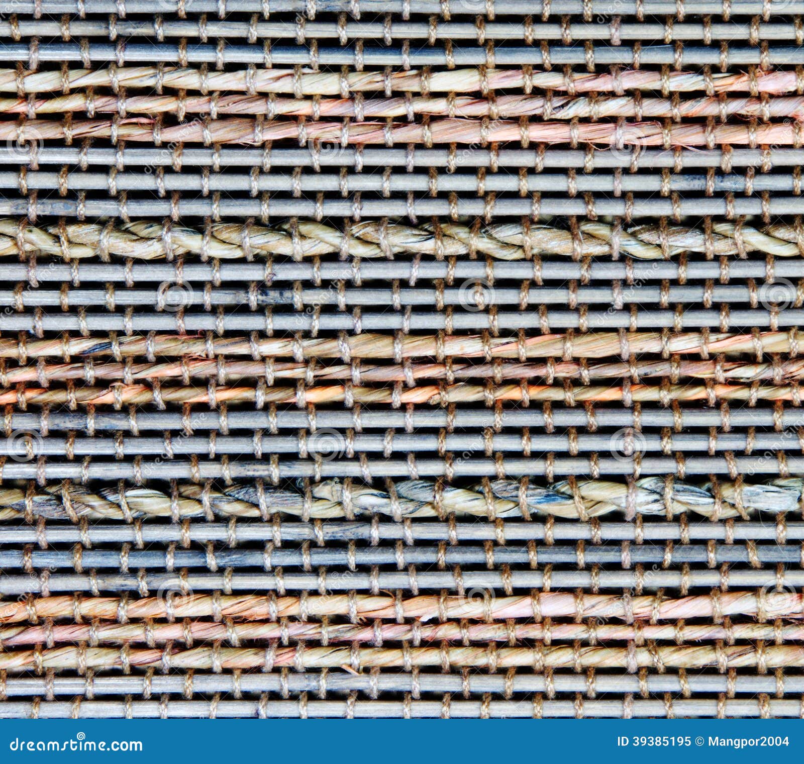 Place Mat, Natural Material Texture. Stock Image - Image of asian ...