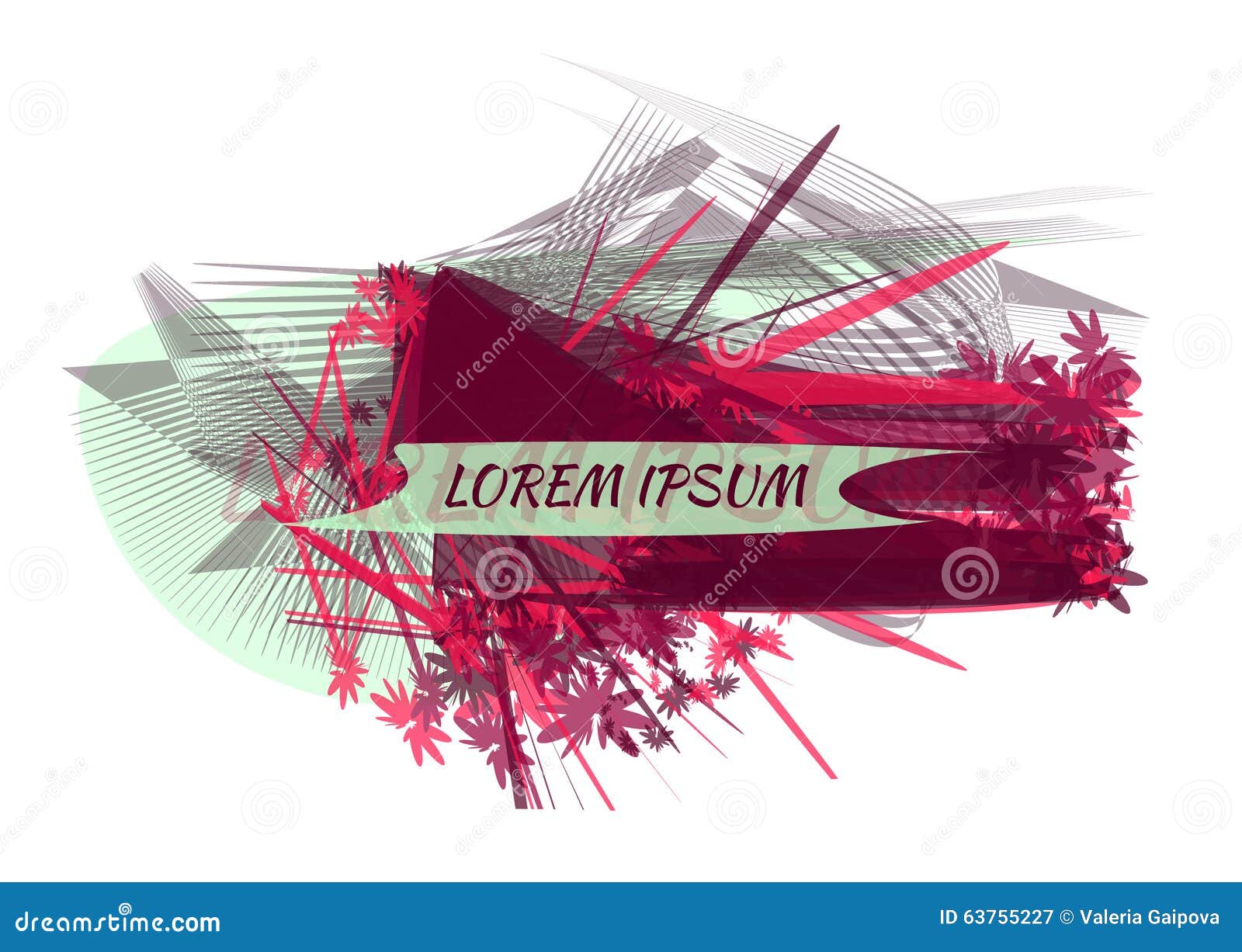 3d Vector Magenta Demolished Musical Notes, Music Word. Dimensional ...