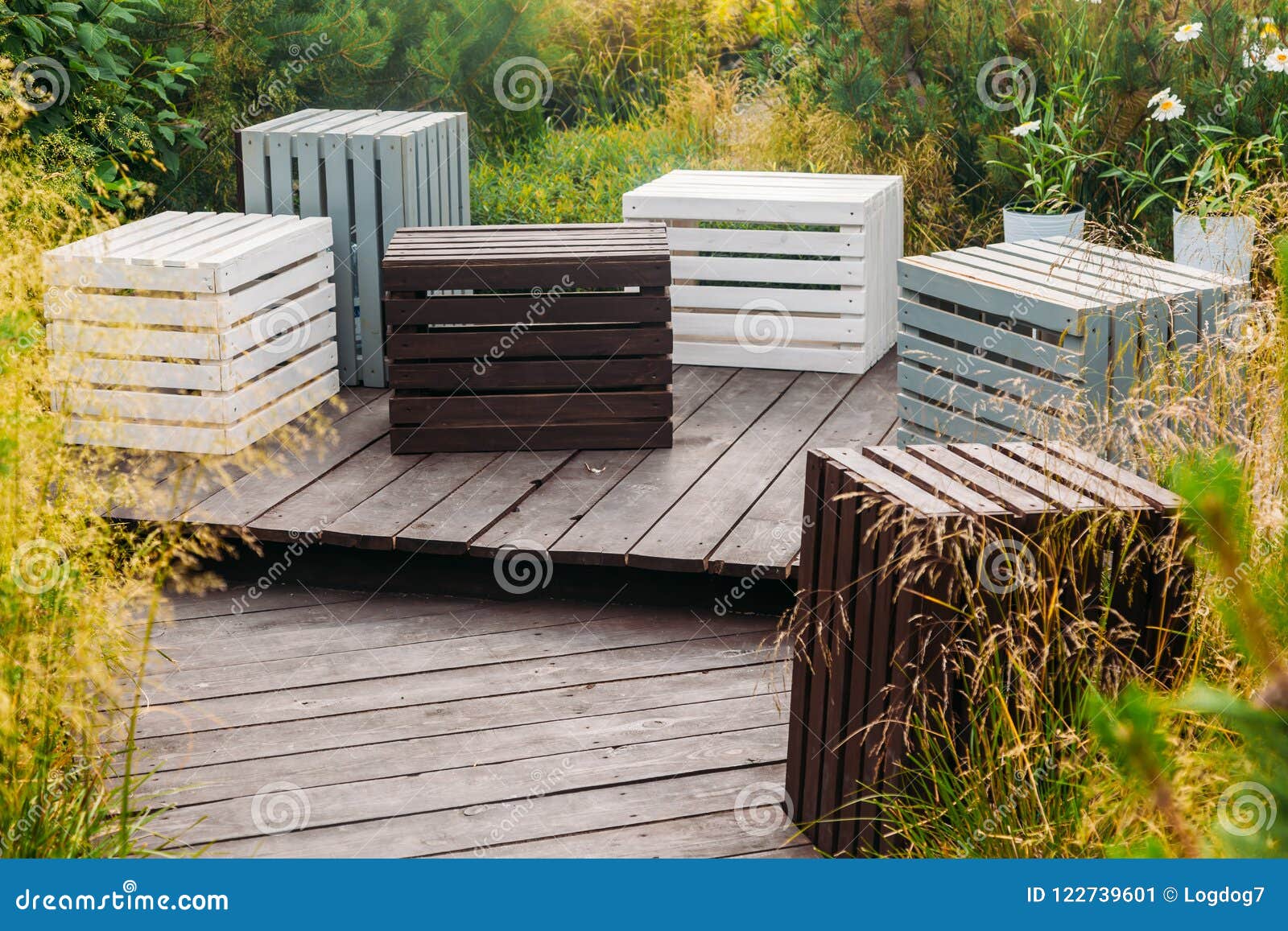 Place for Rest Outdoor Relax Zone Stock Image - Image of outdoors ...