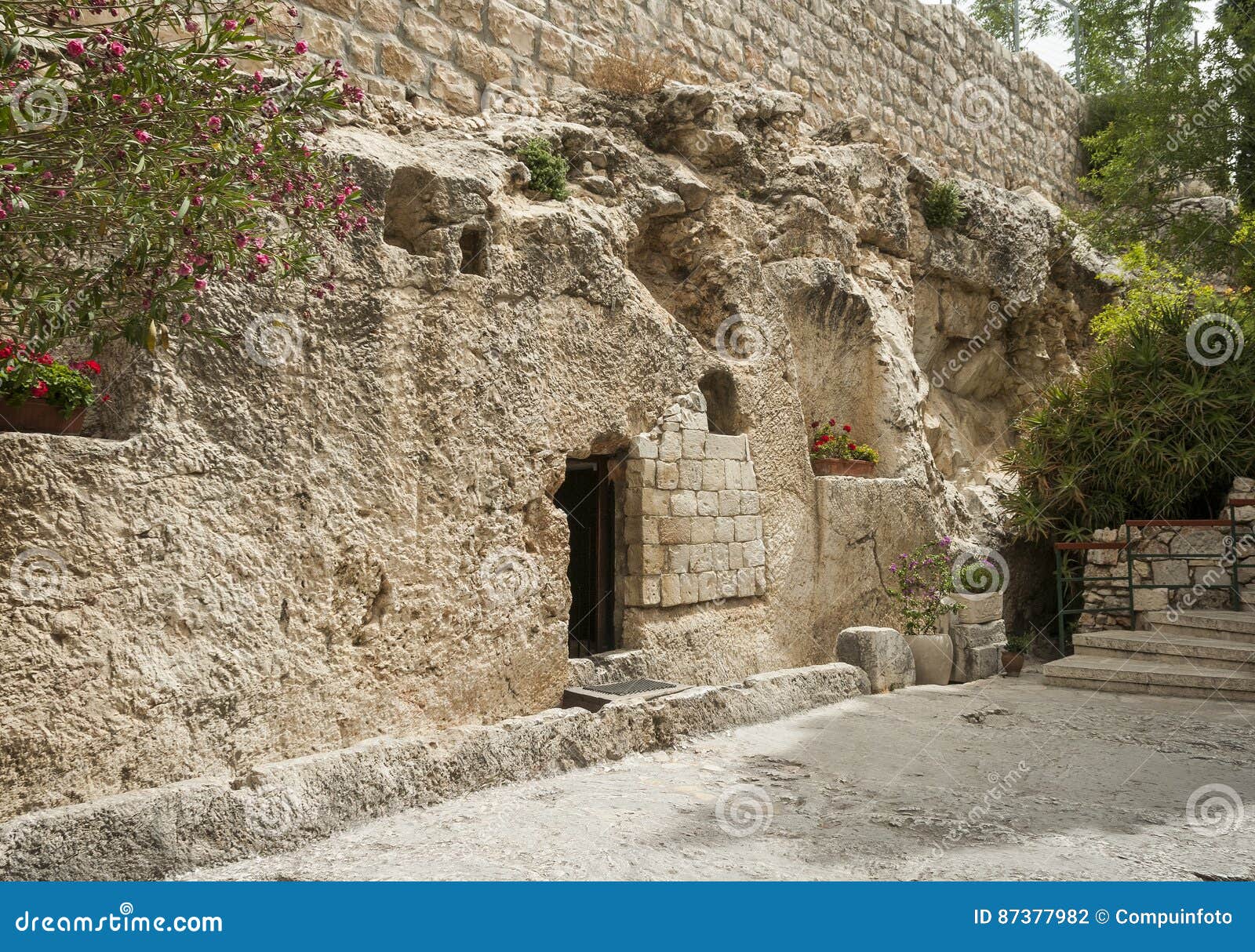 Place of the Resurrection of Jesus Christ Stock Photo - Image of ...