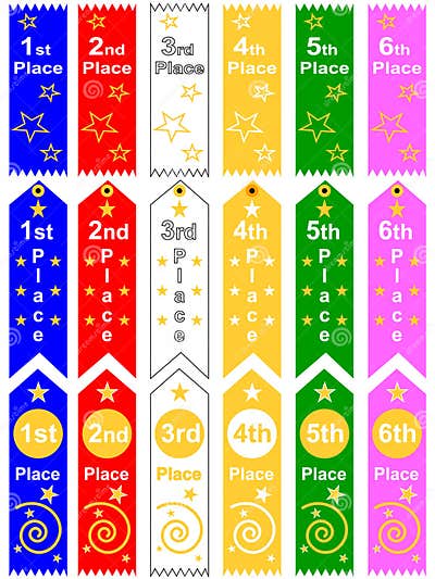 Place Ribbons stock vector. Illustration of award, success - 3614804