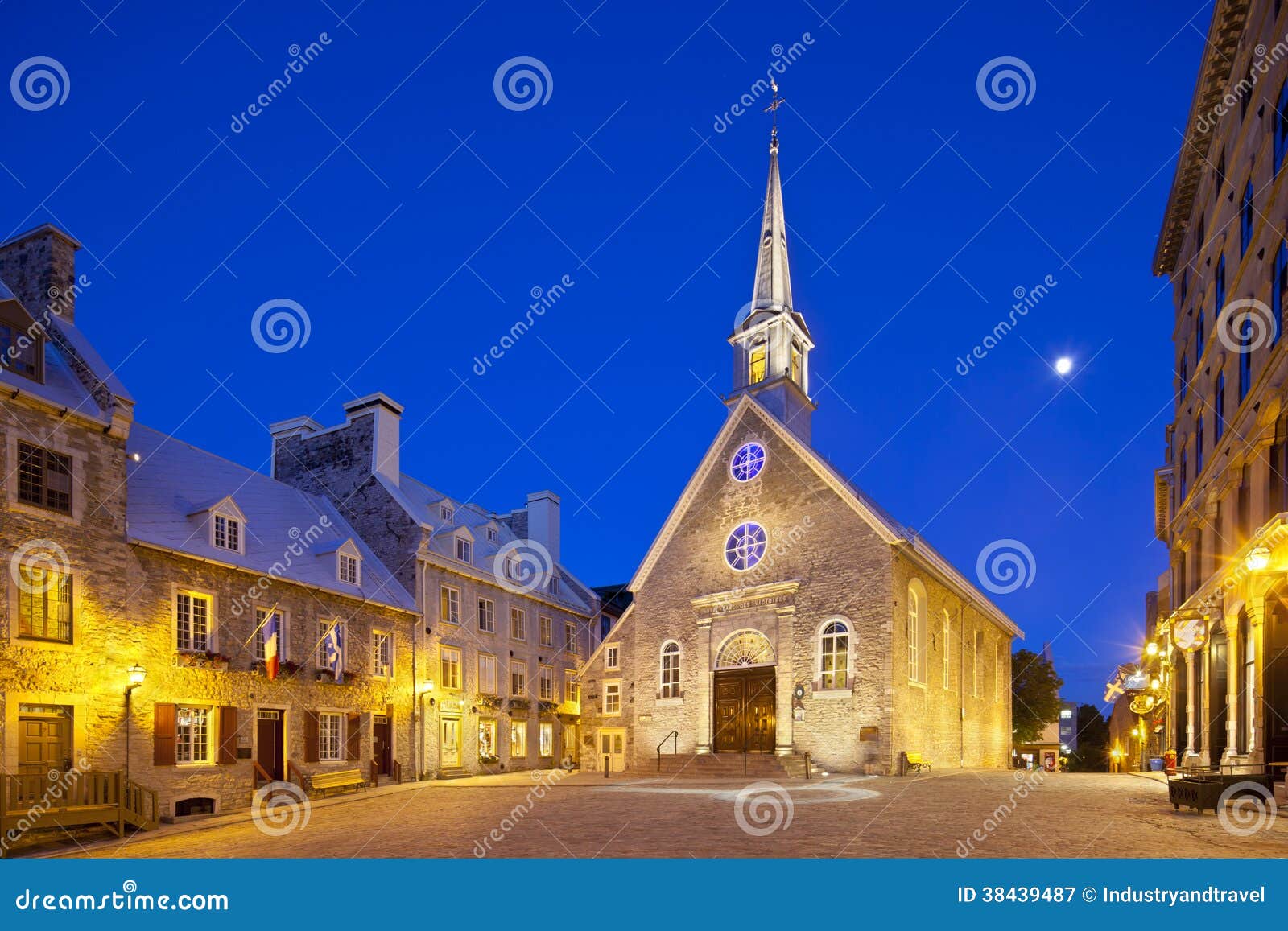 Place Royale in Quebec City, Canada, Editorial Editorial Photography ...