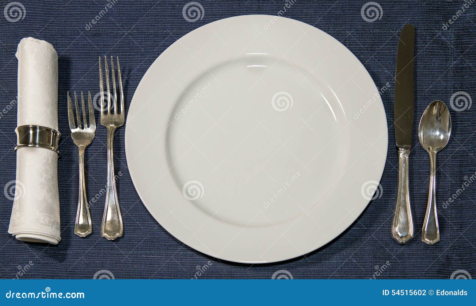 Place Setting stock photo. Image of tableware, setting - 54515602
