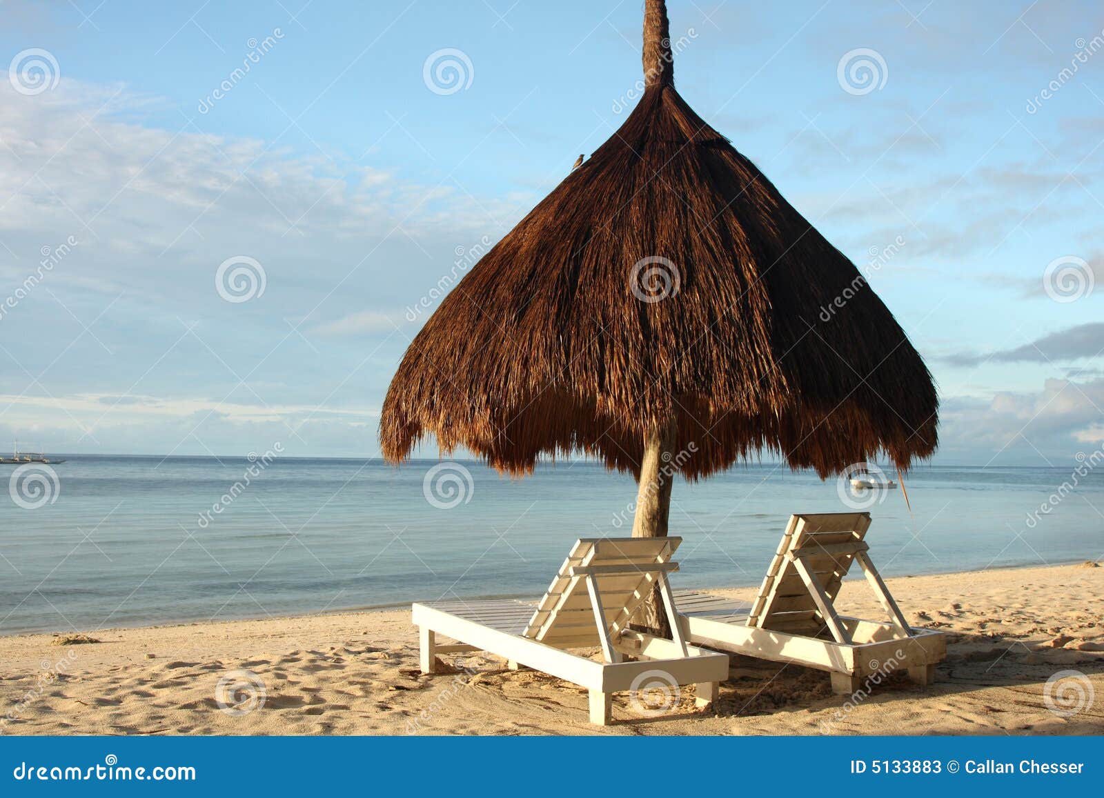 A place in the shade stock image. Image of ocean, relaxation - 5133883