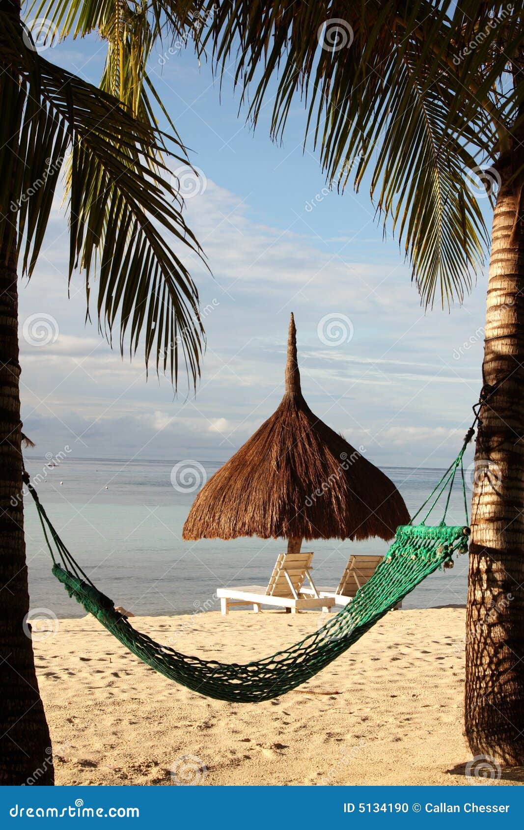 A place in the shade stock photo. Image of relax, panglao - 5134190