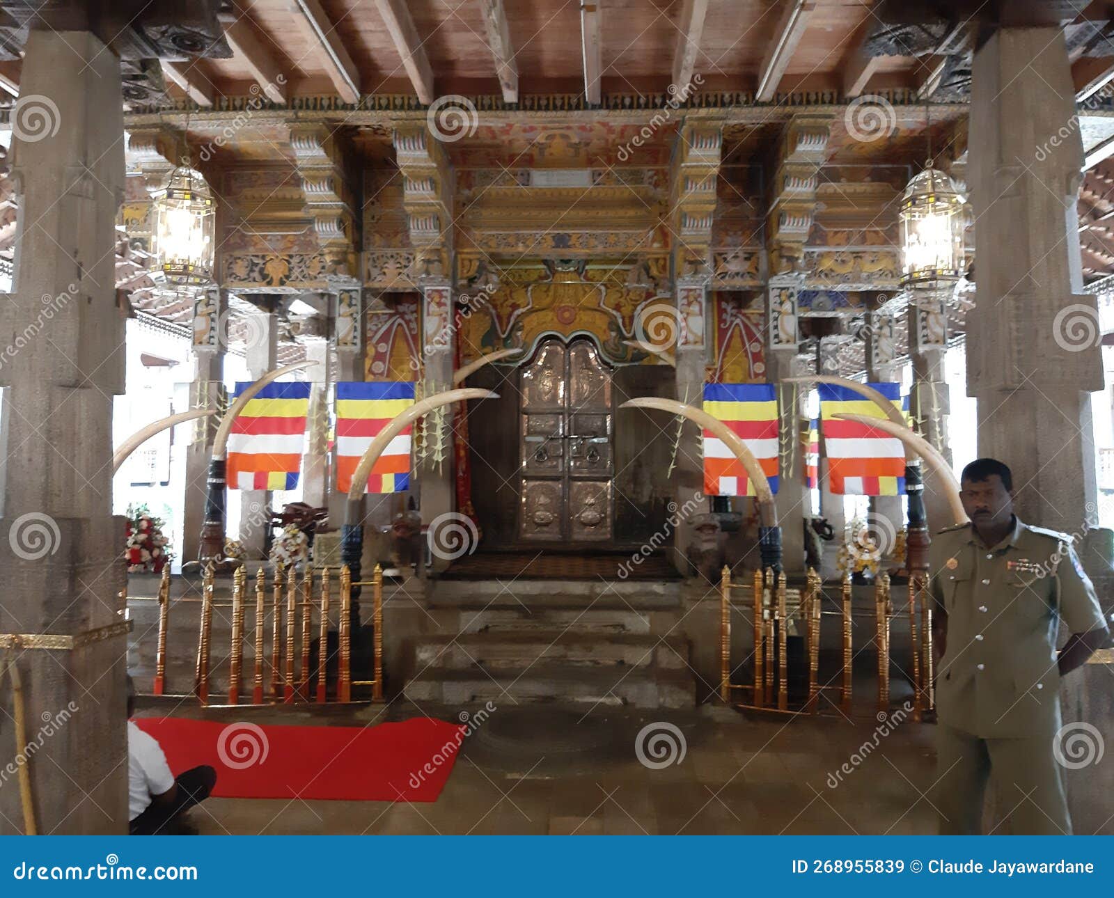 The Place of Tooth Casket at Temple of the Tooth Sri Lanka Editorial ...