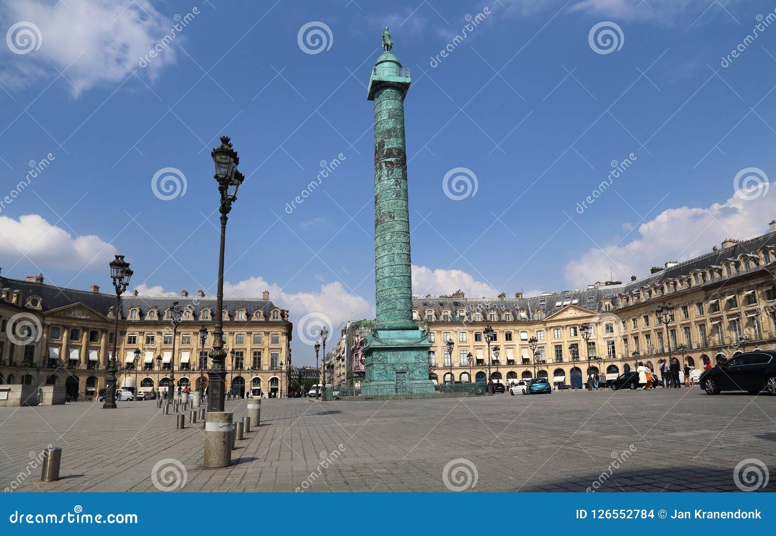 Place Vendome in Paris, France Editorial Stock Image - Image of place ...