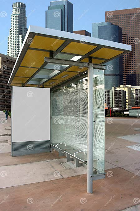 Place your ad on bus stop stock photo. Image of stop, marketing - 3216174