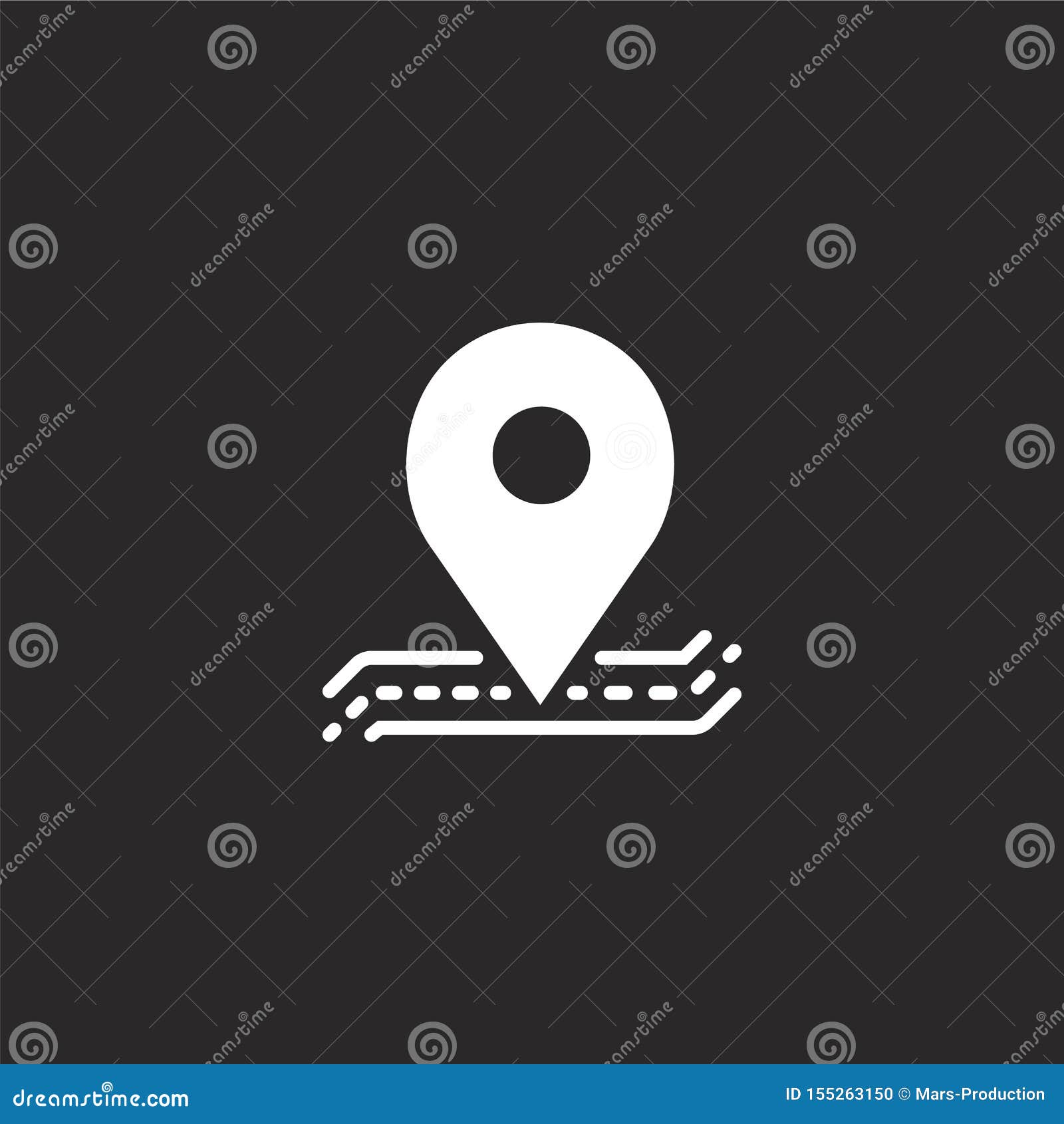 Placeholder Icon. Filled Placeholder Icon for Website Design and Mobile ...
