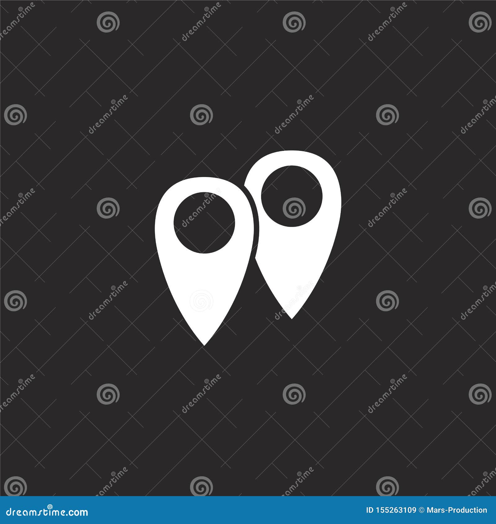 Placeholders Icon. Filled Placeholders Icon for Website Design and ...
