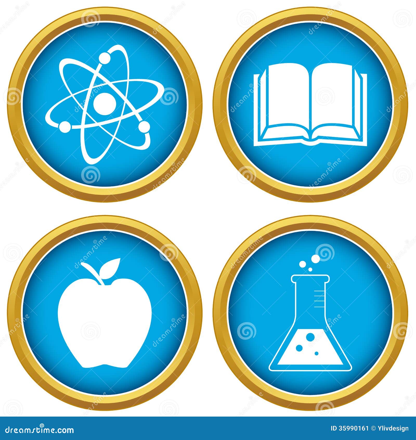 Placez Sur Un Sujet Scientifique Illustration de Vecteur - Illustration ...