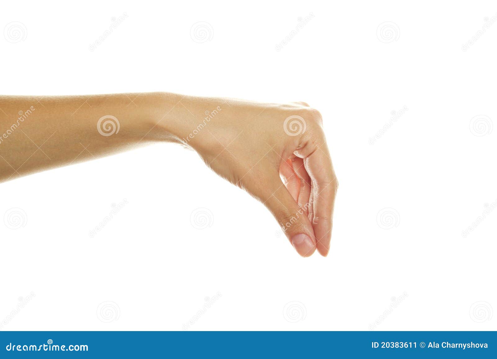 Placing or Pinching Hand Sign Stock Image - Image of background, pick ...