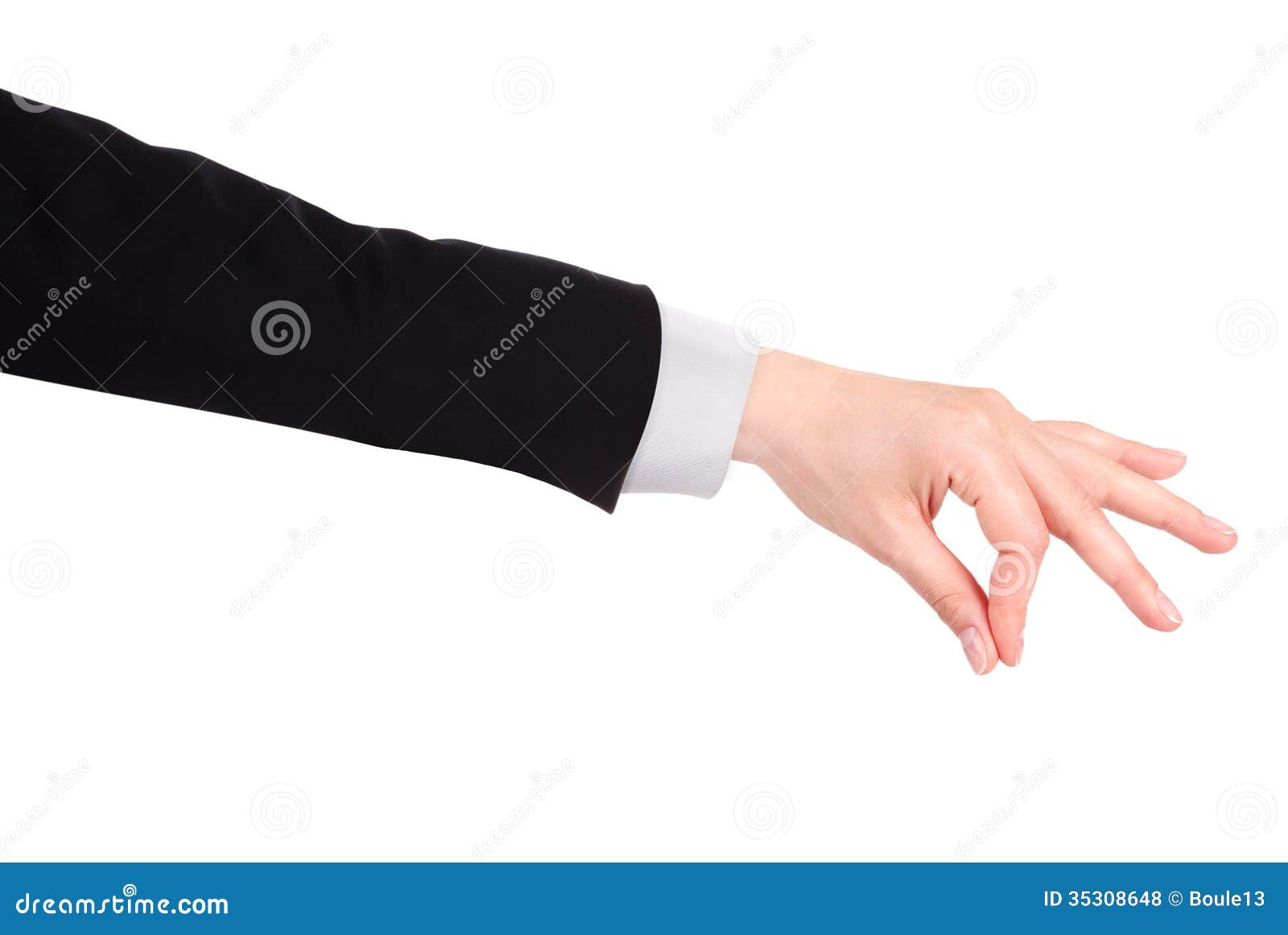 Placing or Pinching Hand Sign Stock Photo - Image of holding, body ...