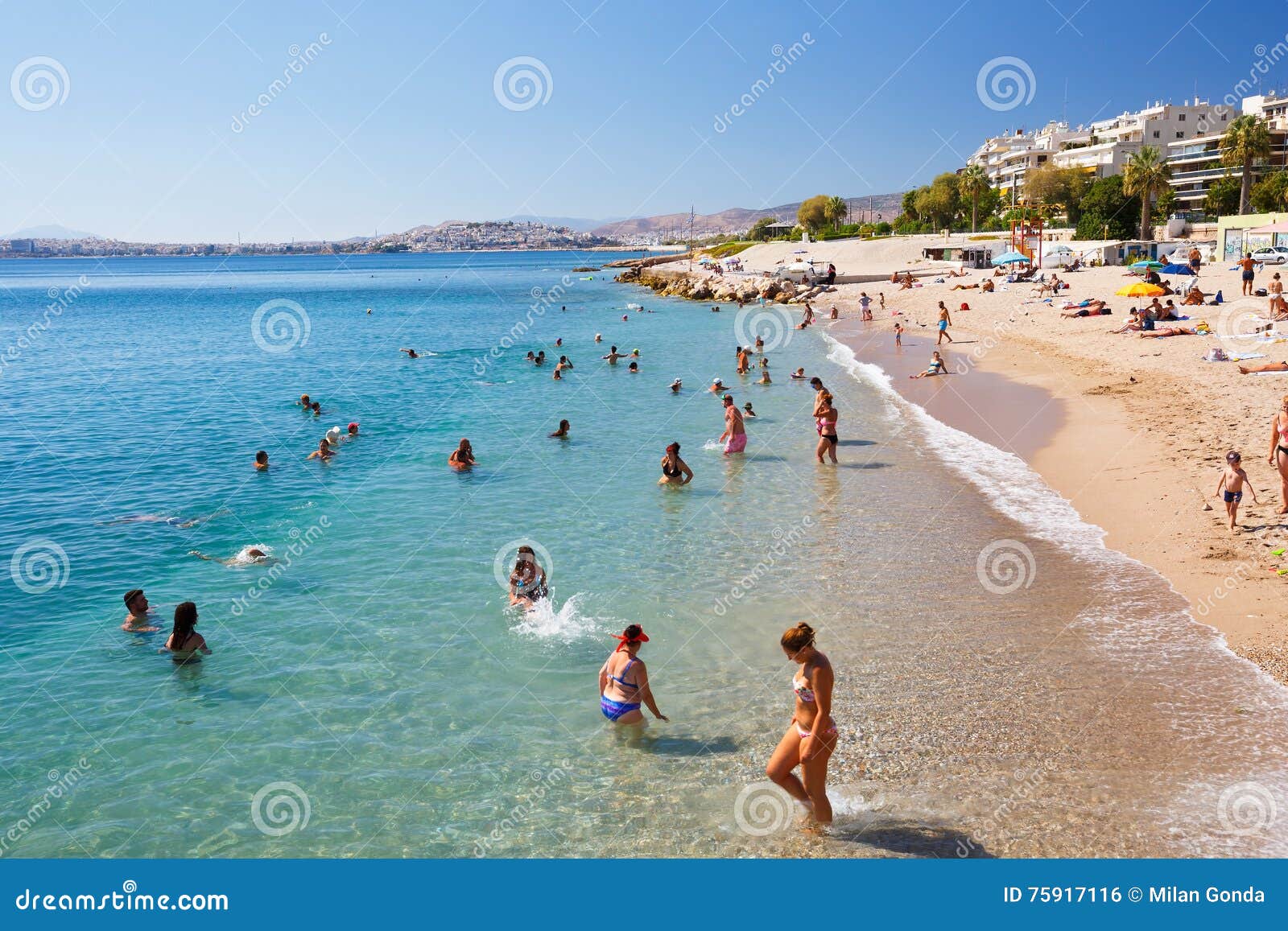 Athènes plage » Voyage - Carte - Plan