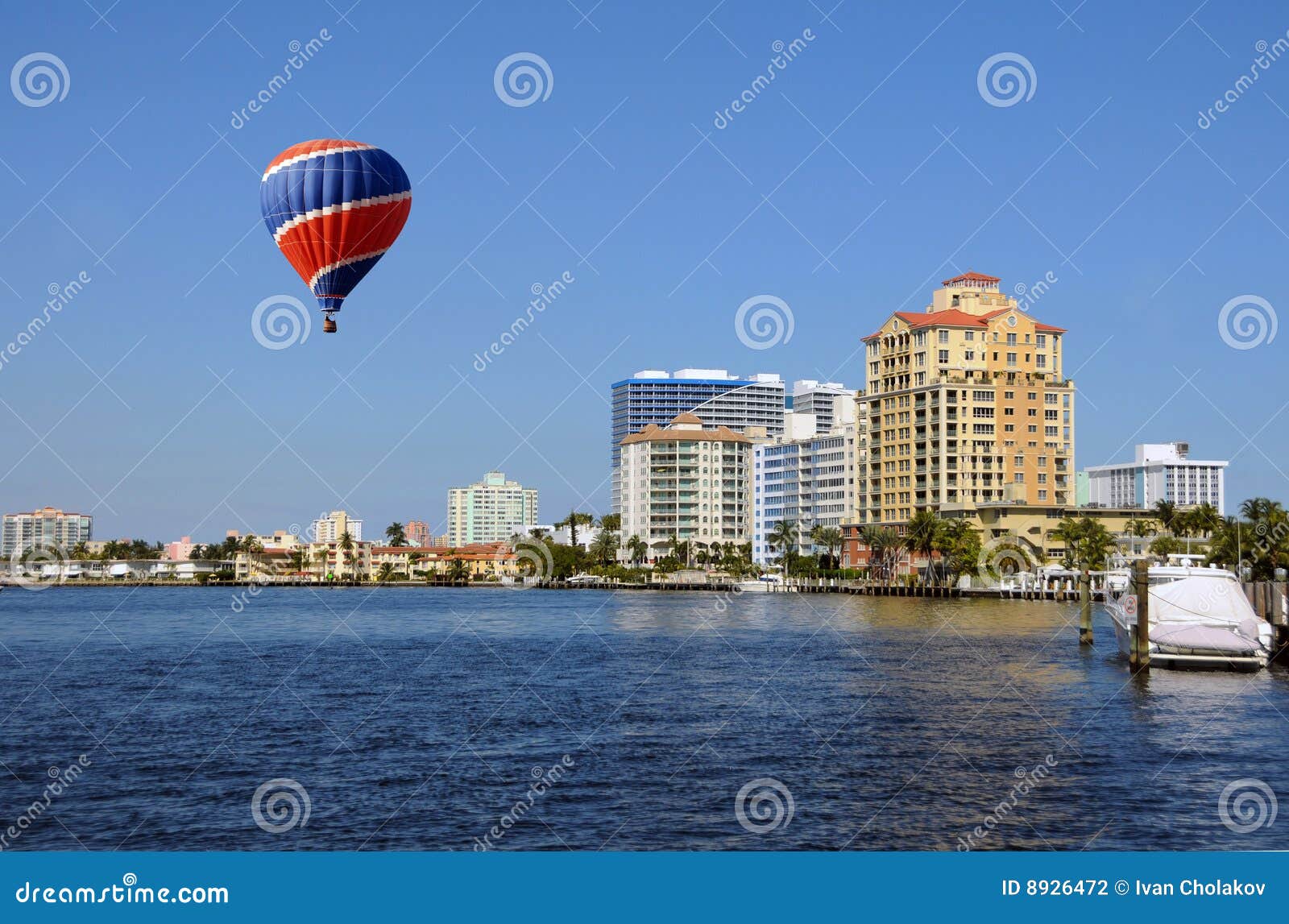Plage la Floride Miami photo stock. Image du tourisme - 8926472