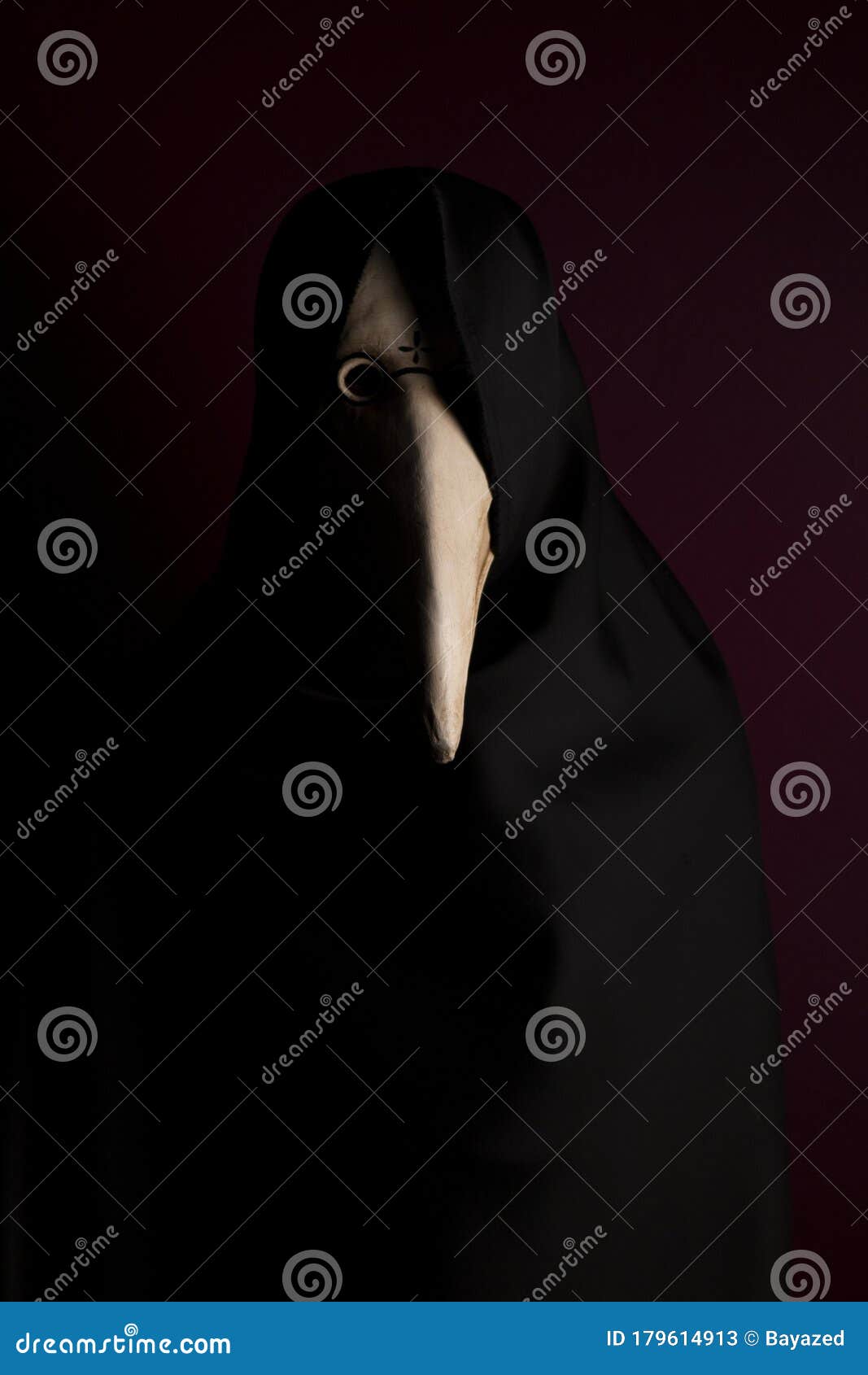 Plague doctor mask stock image. Image of face, dark - 179614913
