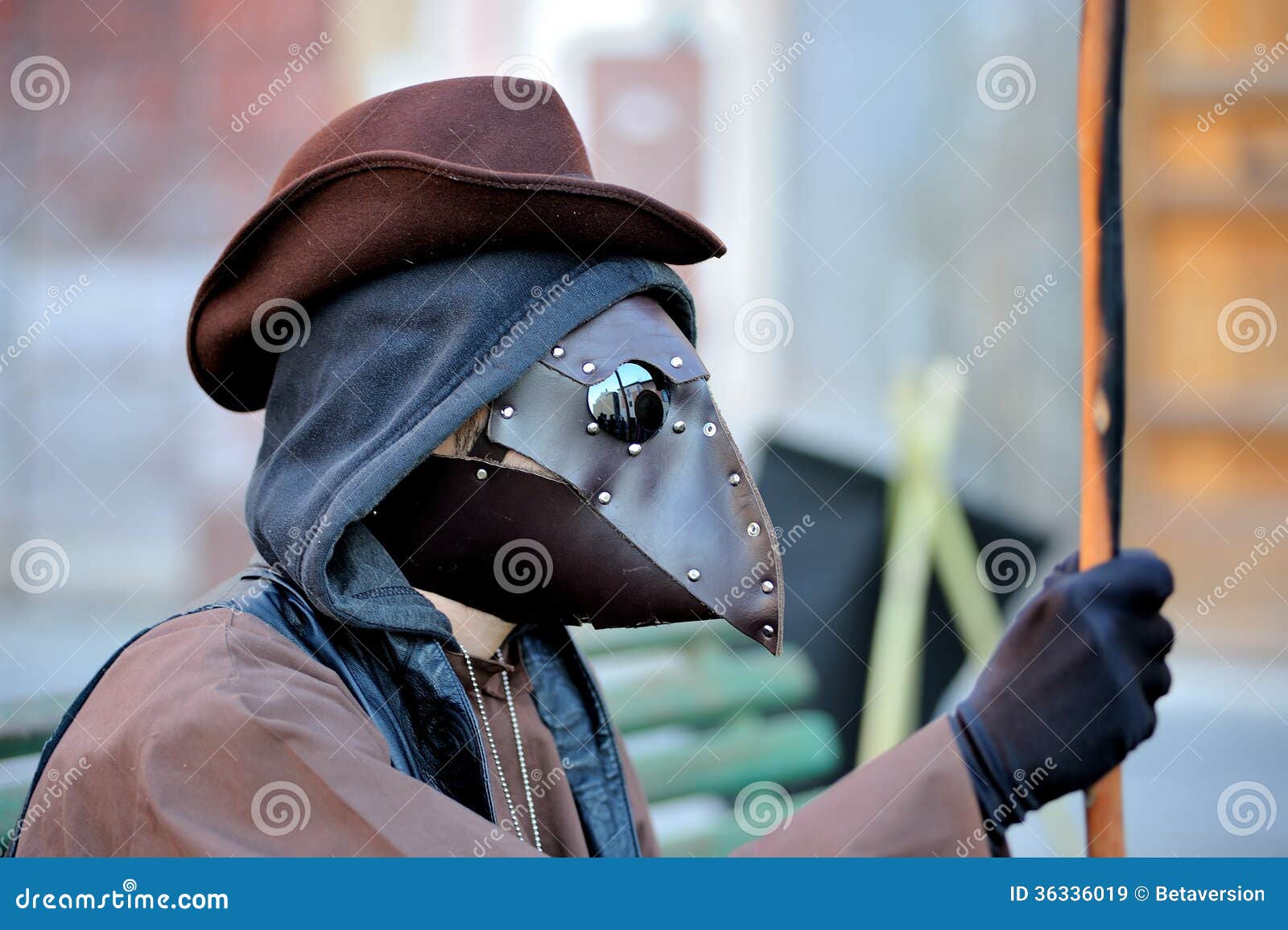 Plague Doctor In Seaside. Royalty-Free Stock Photography ...