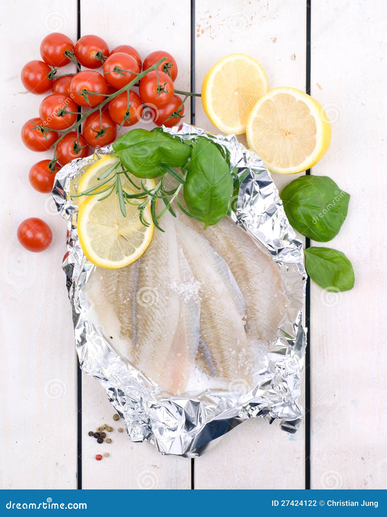 Plaice fillet stock photo. Image of salt, fixings, food - 27424122