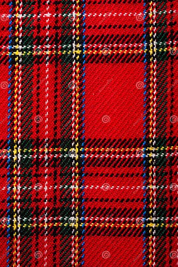 Plaid fabric stock photo. Image of plaid, cotton, scottish - 12229822