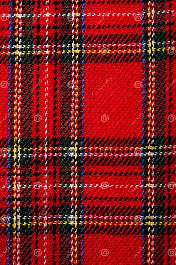 Plaid fabric stock photo. Image of plaid, cotton, scottish - 12229822
