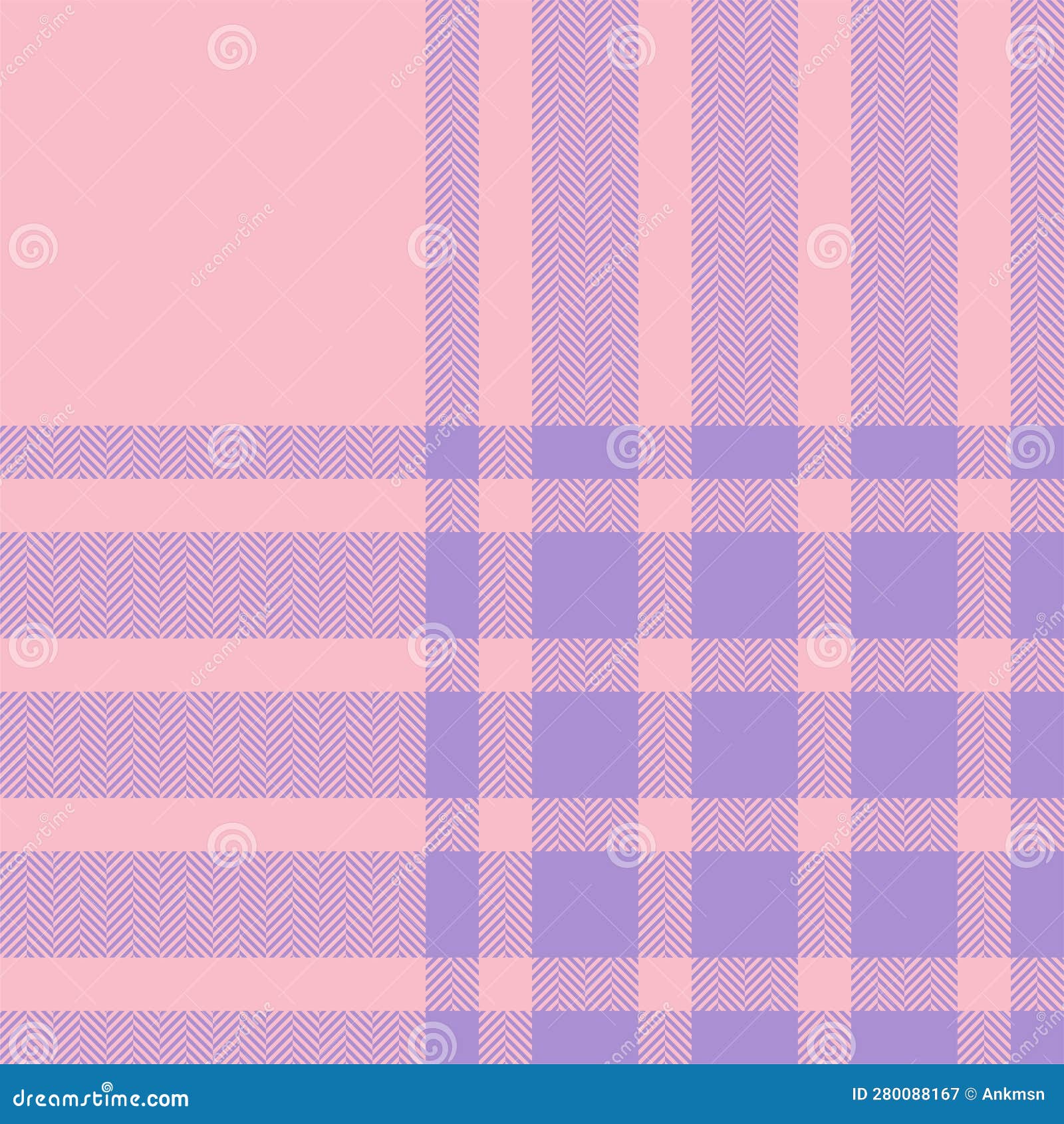 Plaid Check Pattern in Pink. Seamless Fabric Texture Stock Vector ...
