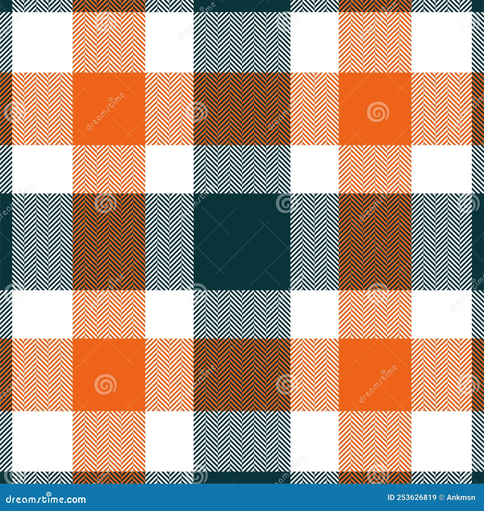 Plaid Check Pattern. Seamless Fabric Texture Stock Vector ...