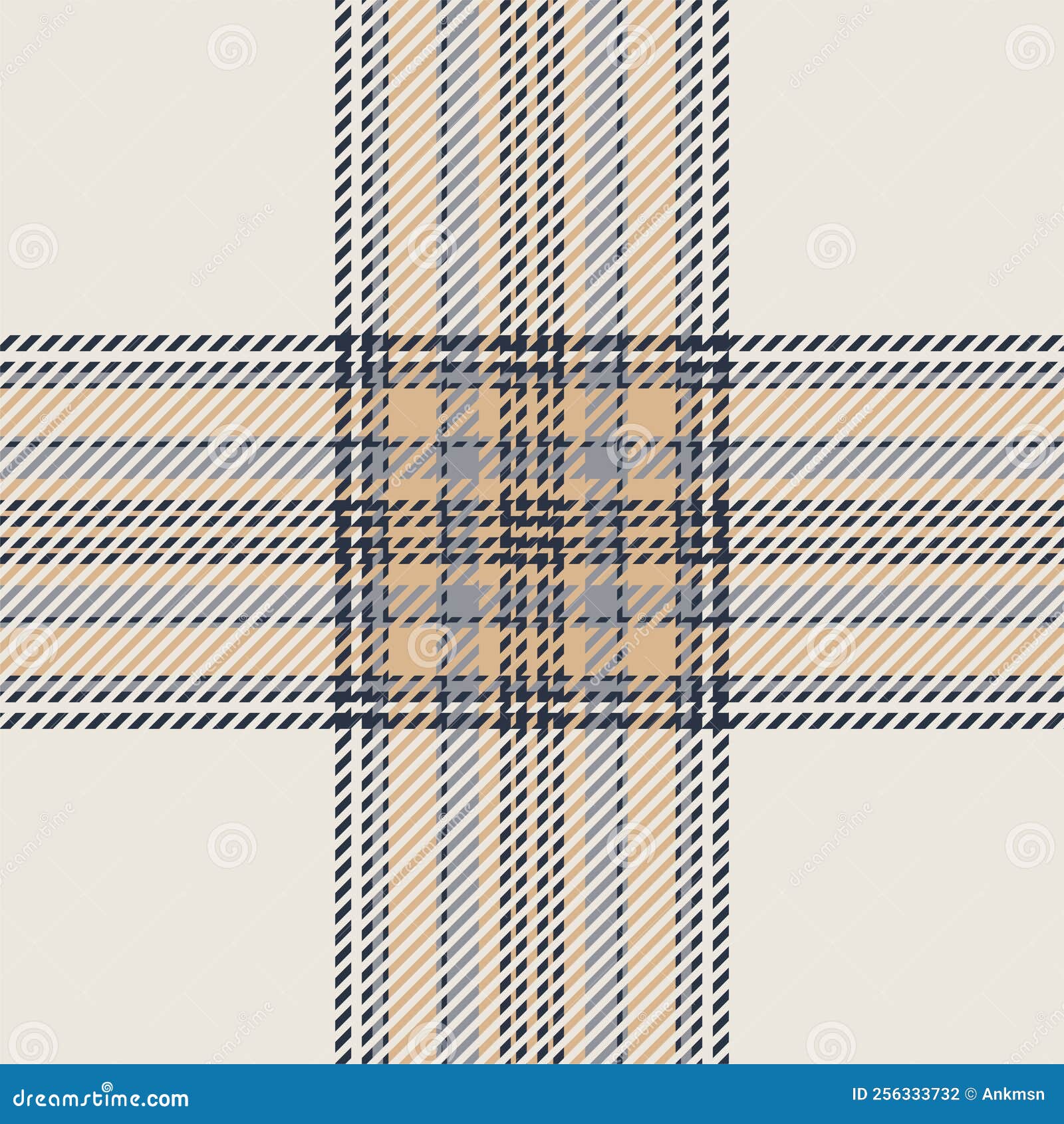 Plaid Check Pattern. Seamless Fabric Texture Stock Vector ...