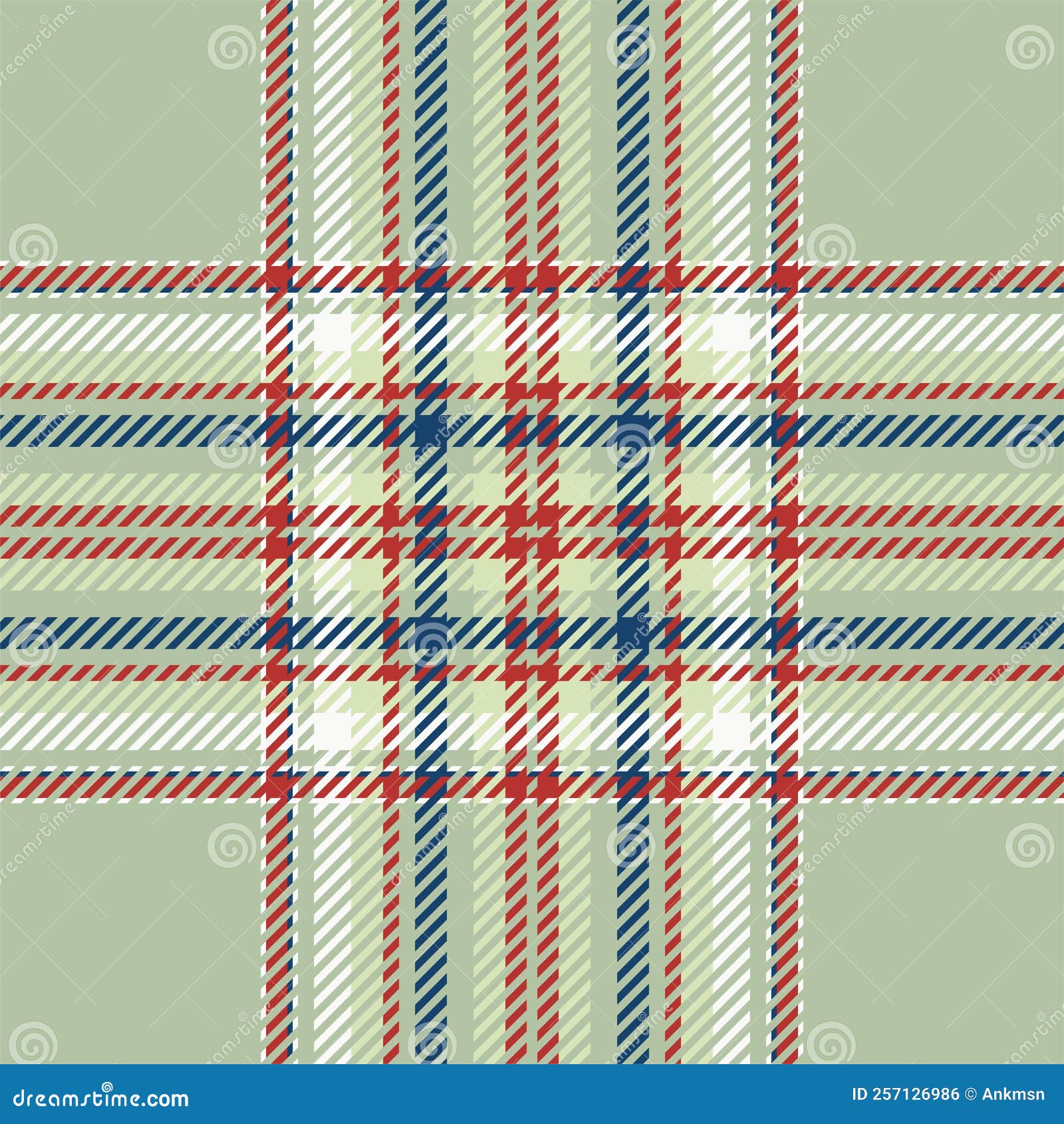 Plaid Check Pattern. Seamless Fabric Texture Stock Vector ...