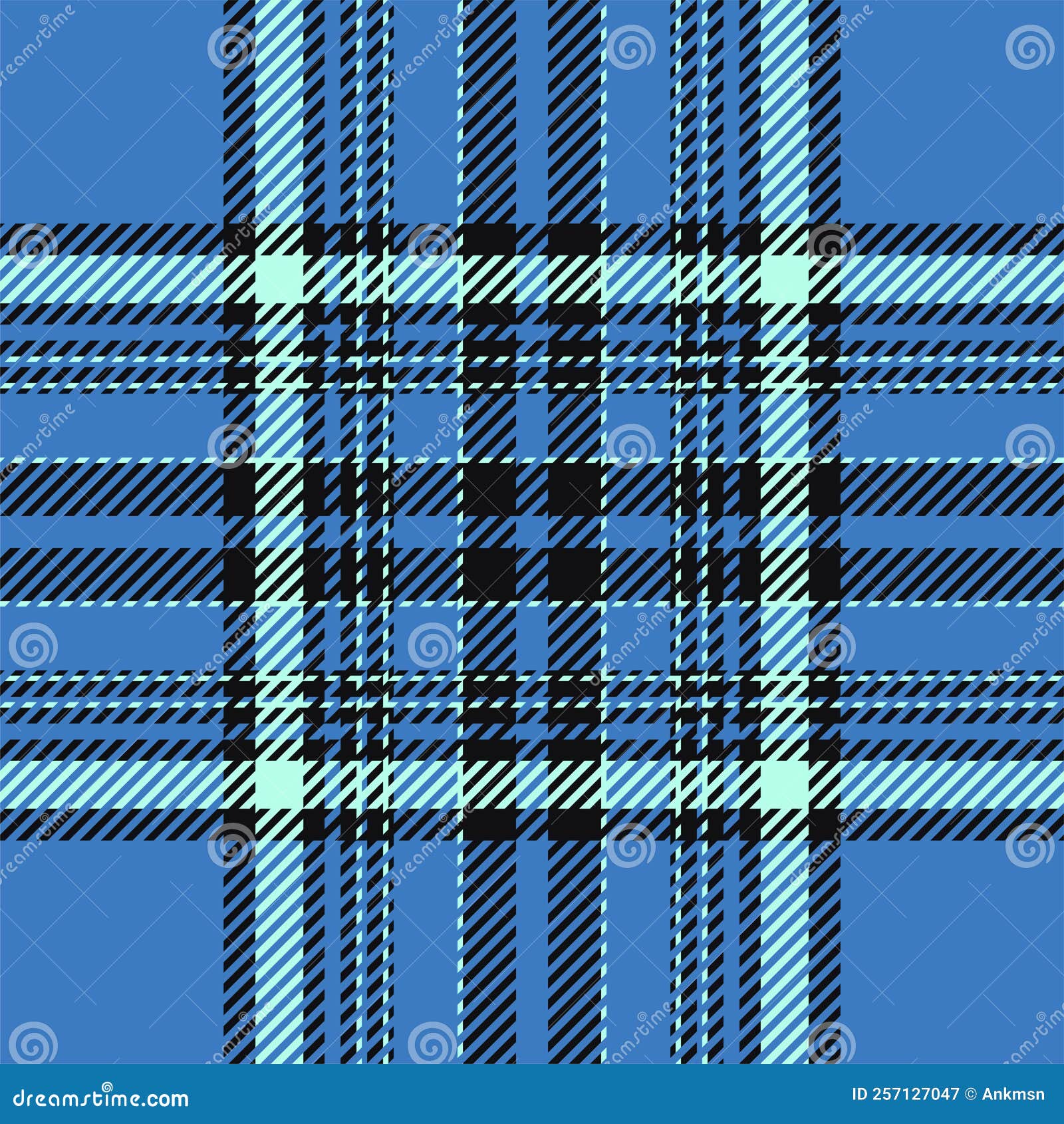 Plaid Check Pattern. Seamless Fabric Texture Stock Vector ...