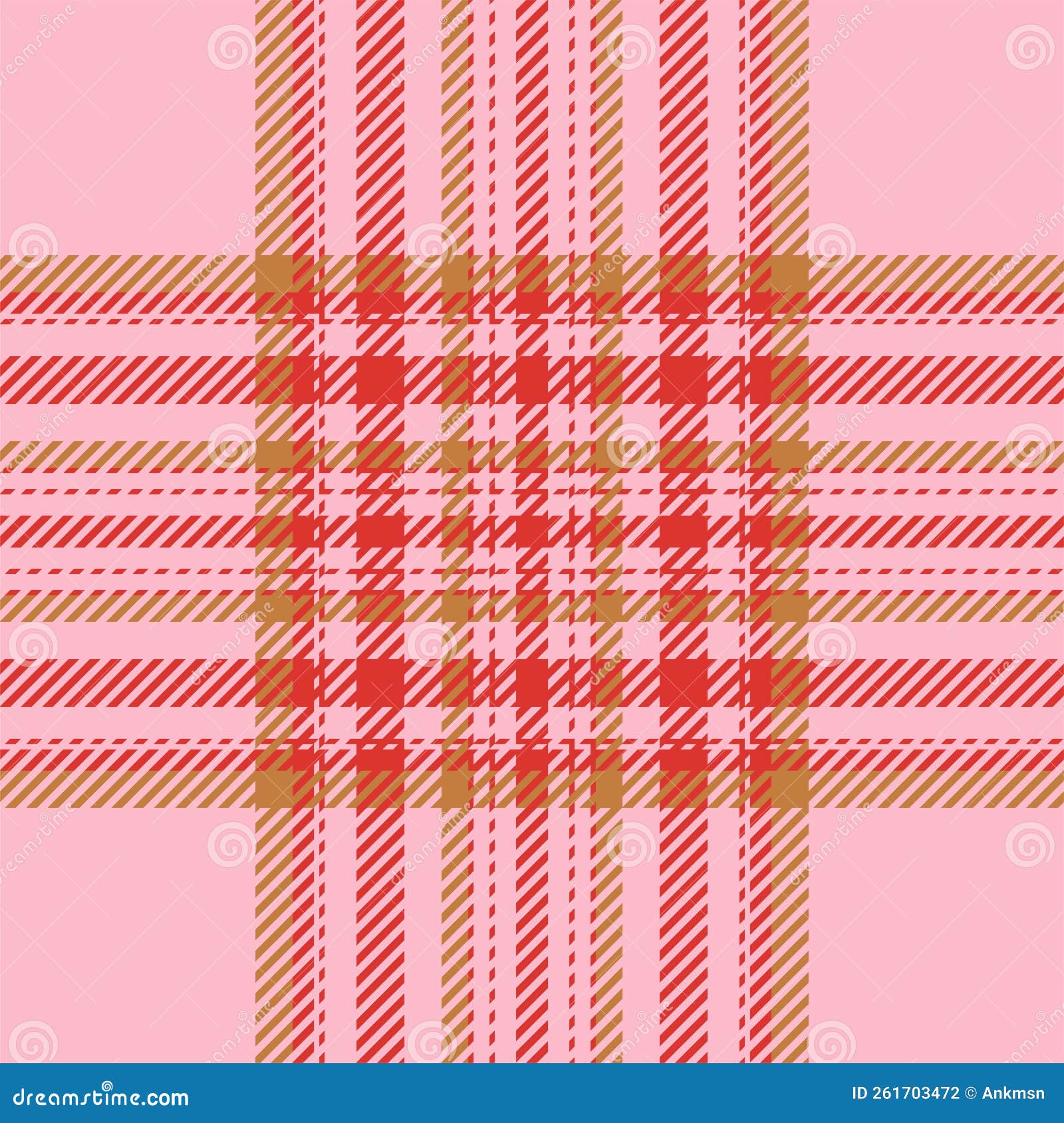Plaid Check Pattern. Seamless Fabric Texture Stock Vector ...