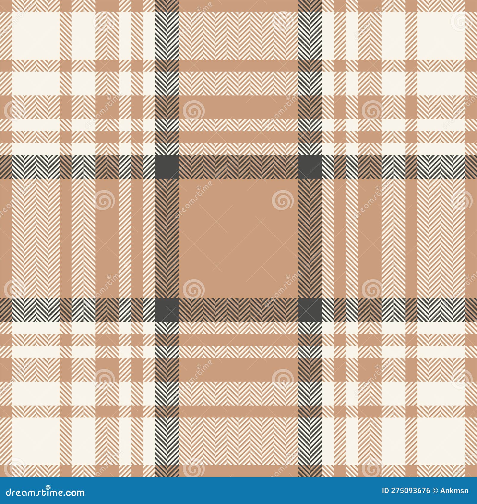 Plaid Check Pattern. Seamless Fabric Texture Stock Vector ...