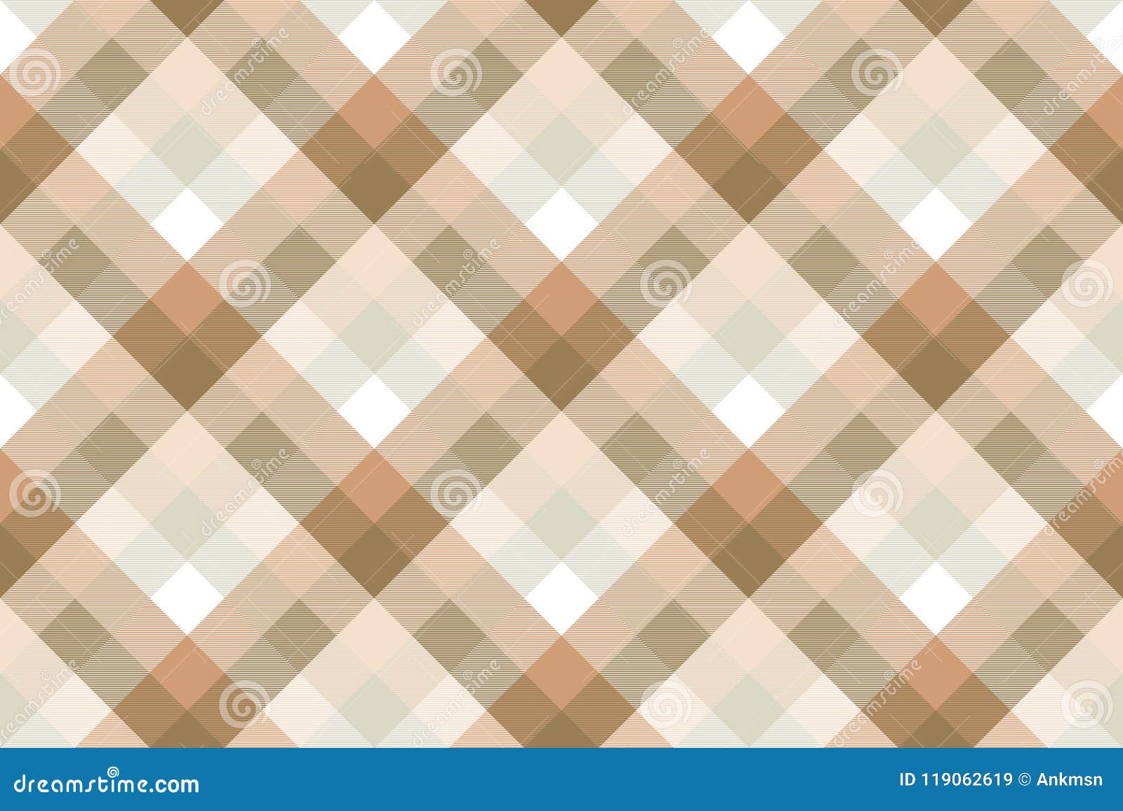 Plaid Diagonal Fabric Texture Seamless Pattern Stock Vector ...